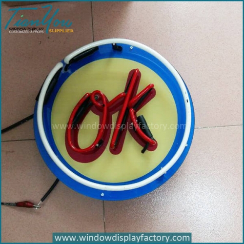 Popular OK Neon Light Signs Decoration