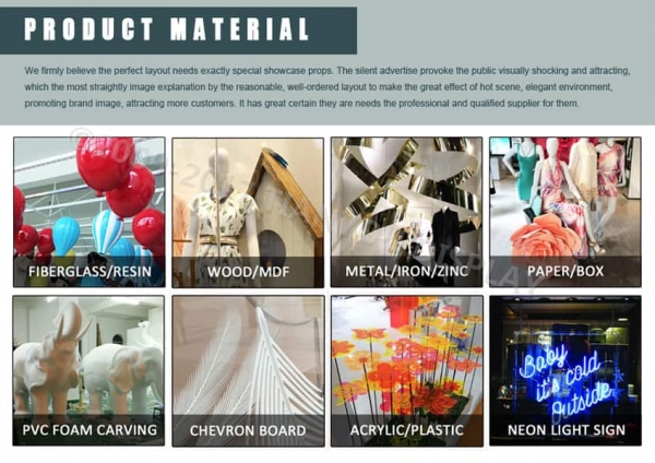 Fake Glass Giant Bottle Props│China Window Display Props Factory